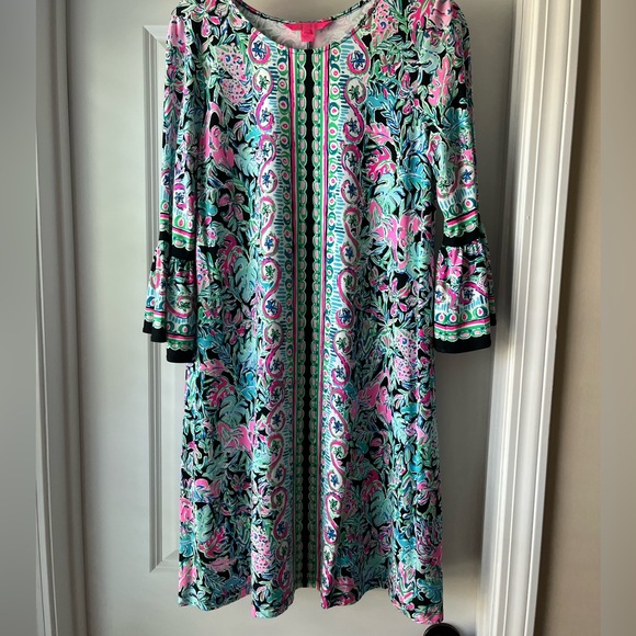 Lilly Pulitzer | Dresses | Lilly Pulitzer Multicolor Summer Dress ...
